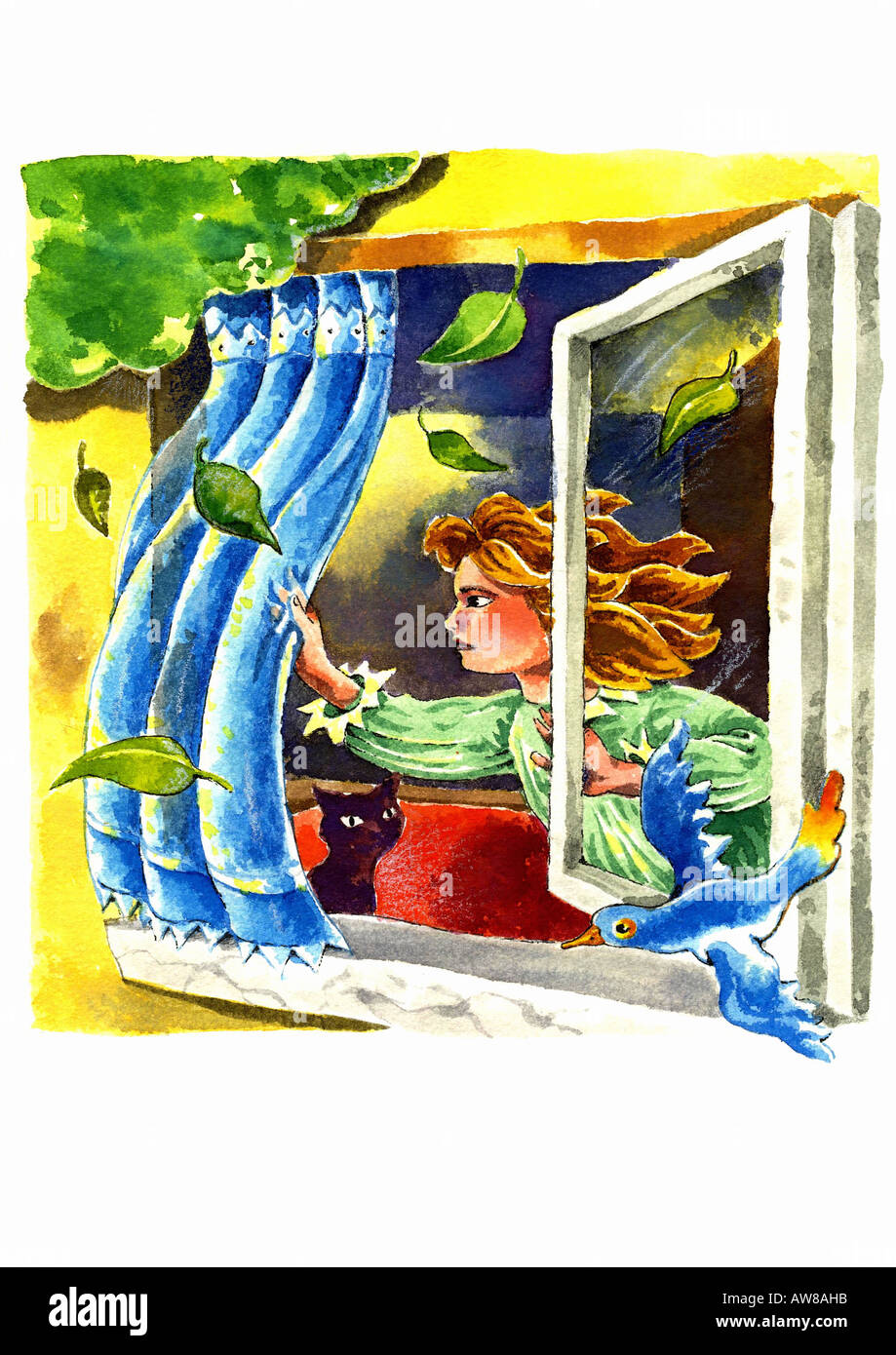 Closing window in storm hi-res stock photography and images - Alamy