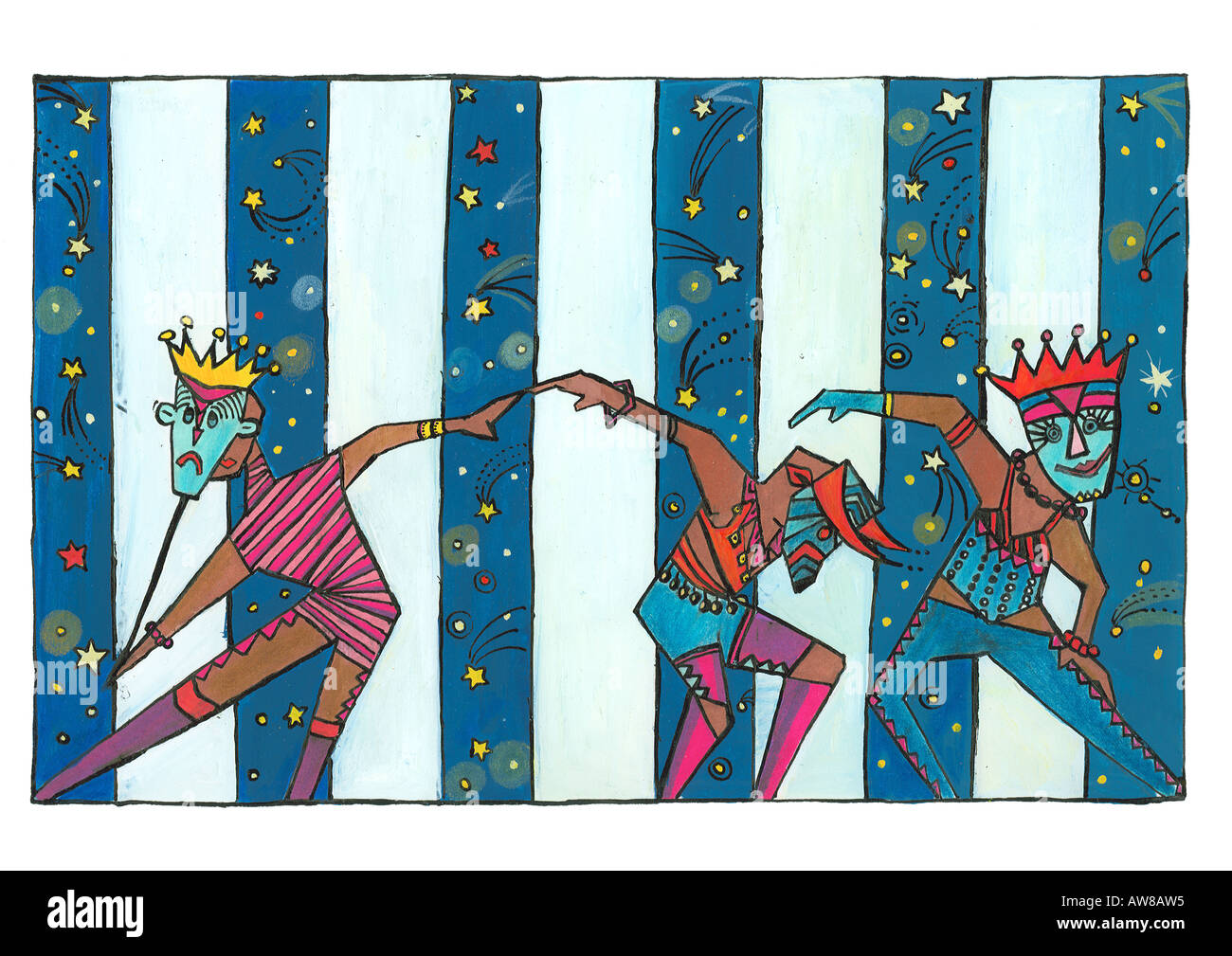 Carnival celebrating on stage hi-res stock photography and images - Alamy