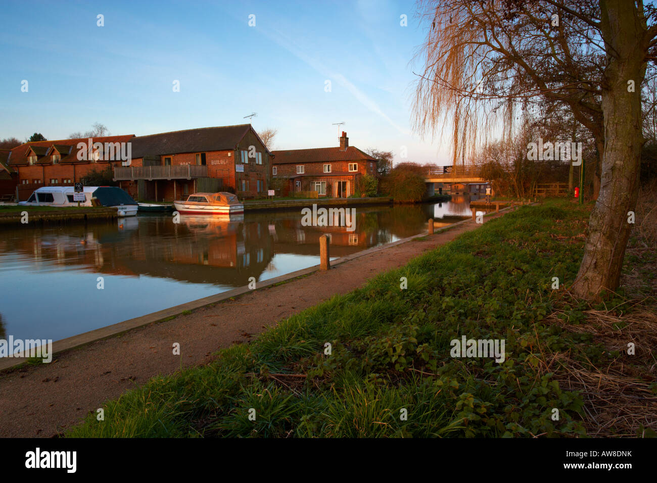 Smallburgh the limit of navigation of the River Bure in the Norfolk ...