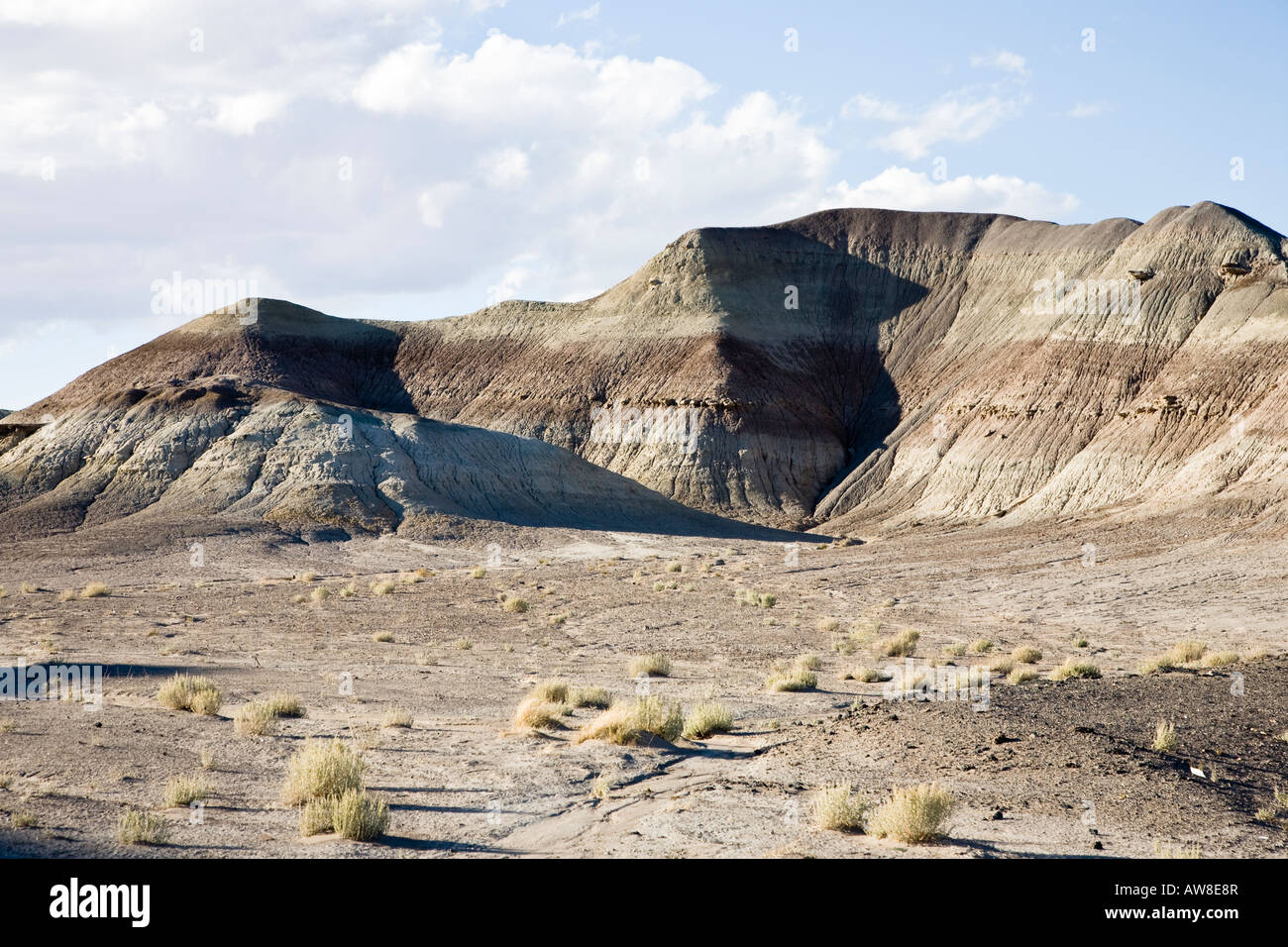 Eroded hills - Arizona USA Stock Photo - Alamy