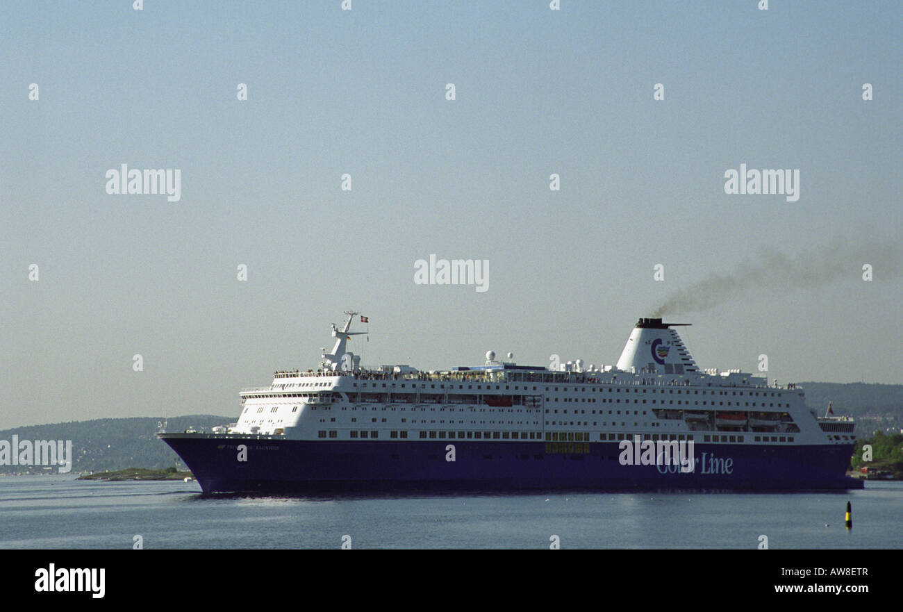 The Color Line ferry Stock Photo - Alamy