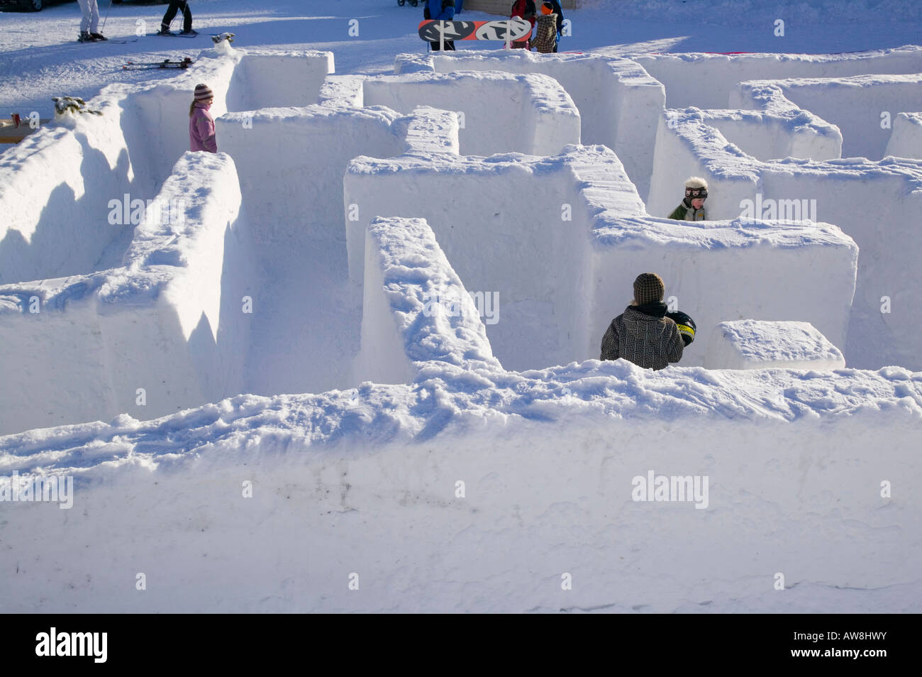 Snow Maze