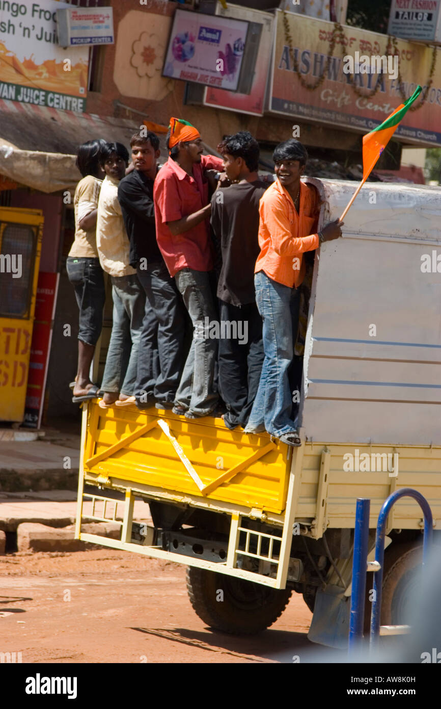 Indian lorry back hi-res stock photography and images - Alamy