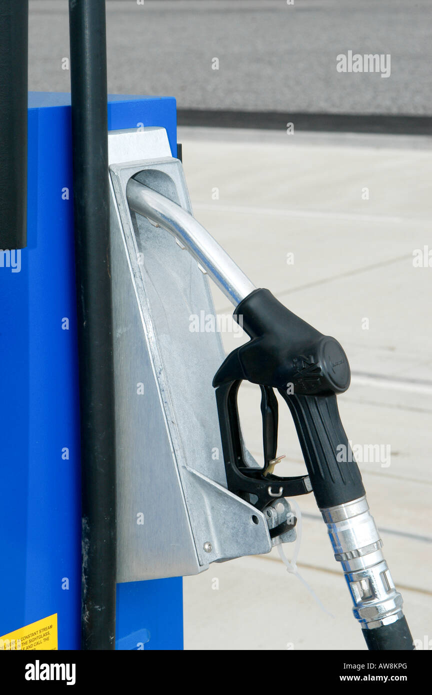 diesel pump in the uk Stock Photo - Alamy