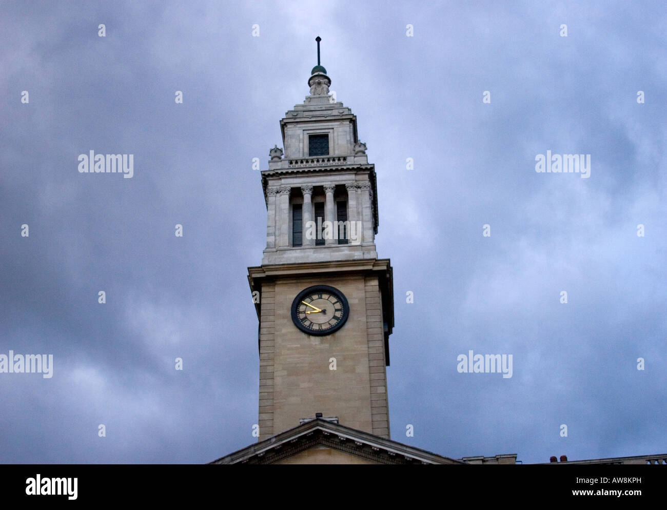 Clock Tower Guildhall Hull Stock Photo - Alamy