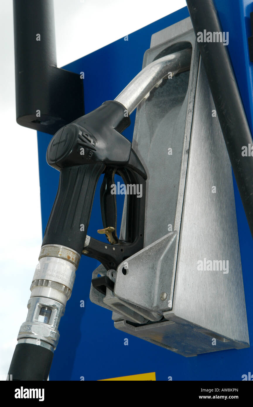 diesel pump in the uk Stock Photo - Alamy