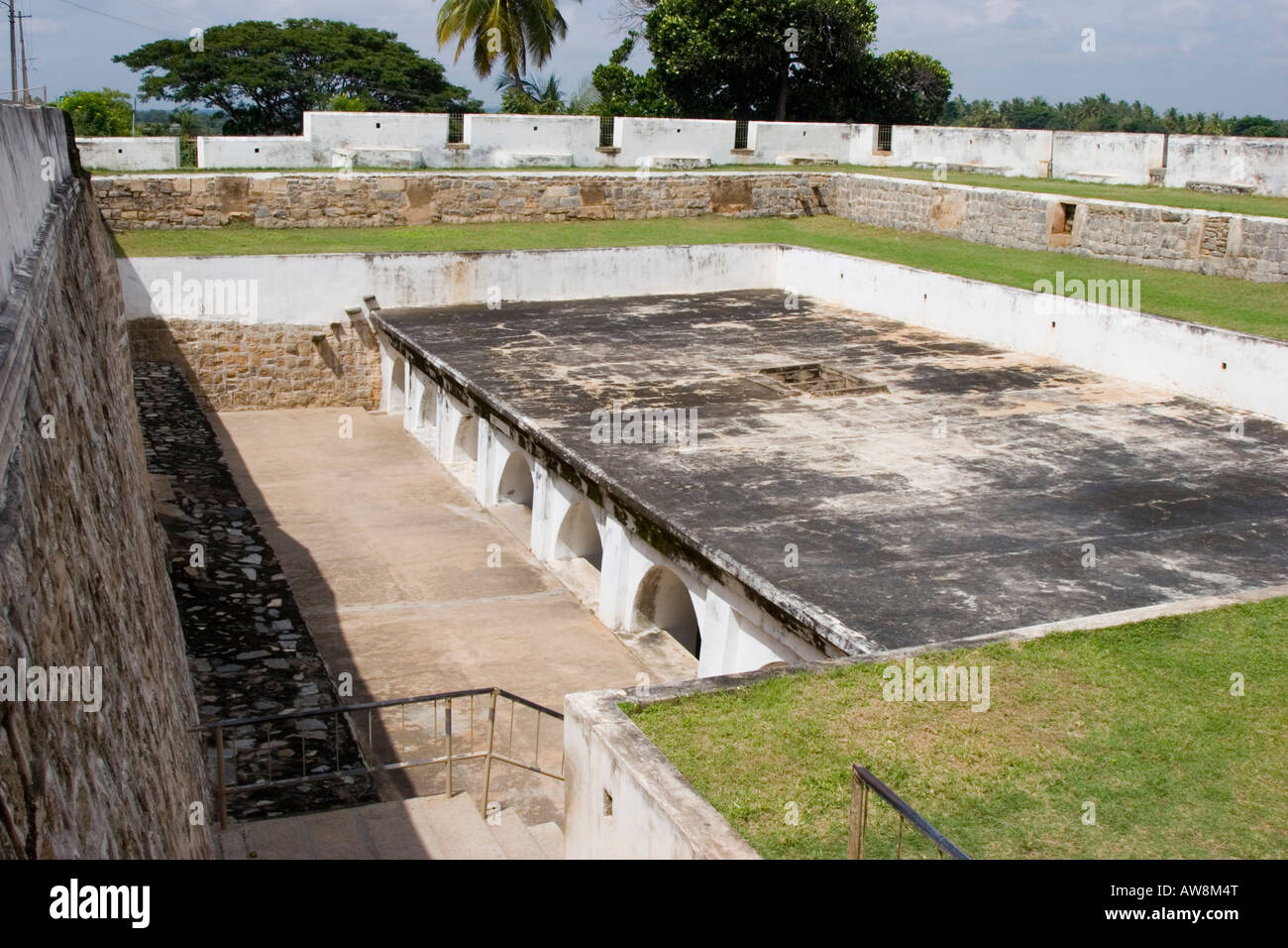 Tipu Sultan s fort and dungeon prison near Mysore India Stock Photo - Alamy
