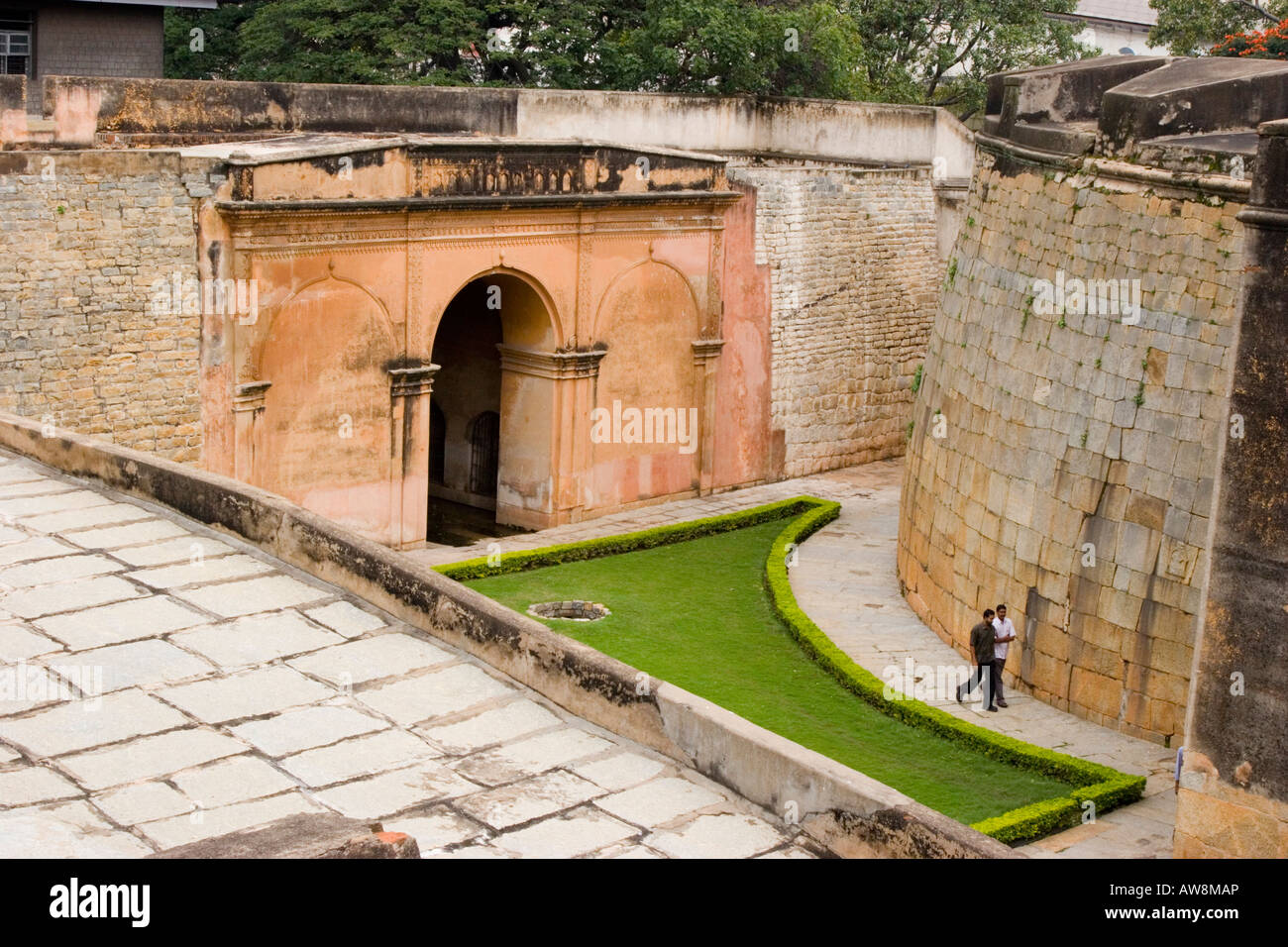 Bangalore fort in Bangalore India Stock Photo - Alamy