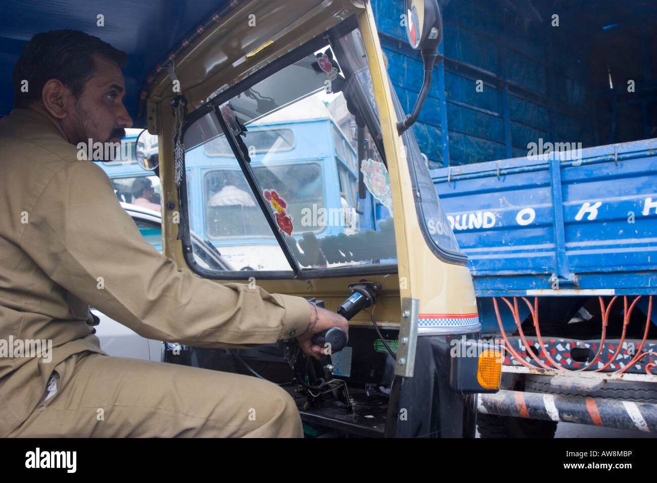 Inside auto rickshaw india hi-res stock photography and images - Alamy
