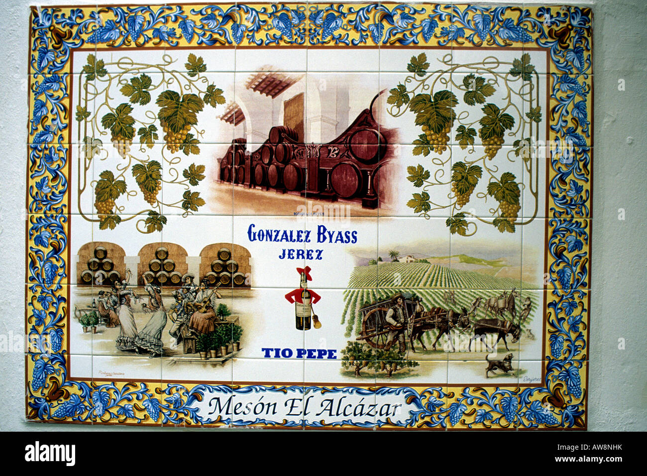 Jerez ceramic tile hi-res stock photography and images - Alamy