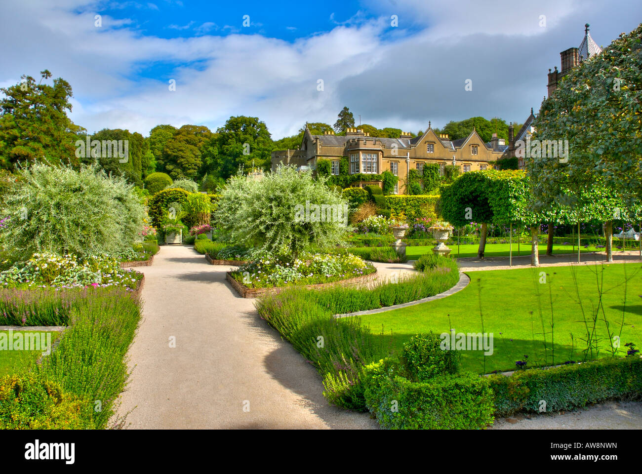 Holker Hall and gardens, near Cartmel, Cumbria UK Stock Photo - Alamy
