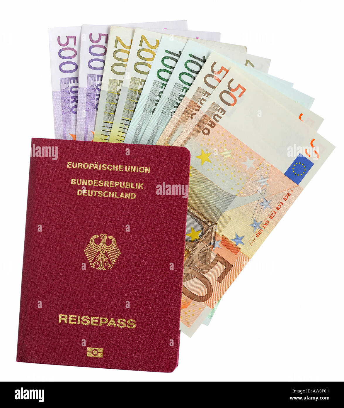 German bank notes hi-res stock photography and images - Alamy