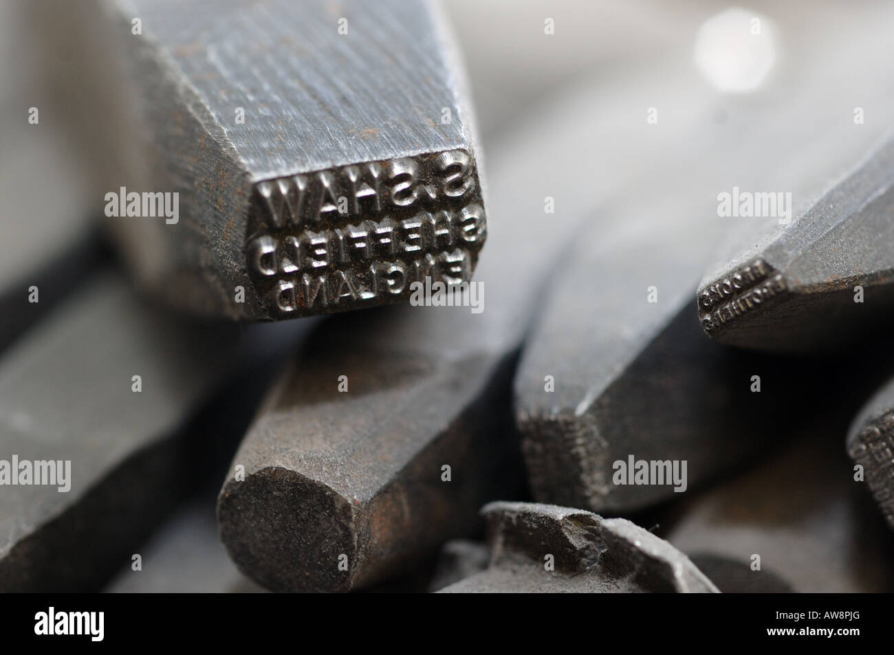 Stan Shaw Cutlery Craft Workshop Sheffield Stock Photo - Alamy