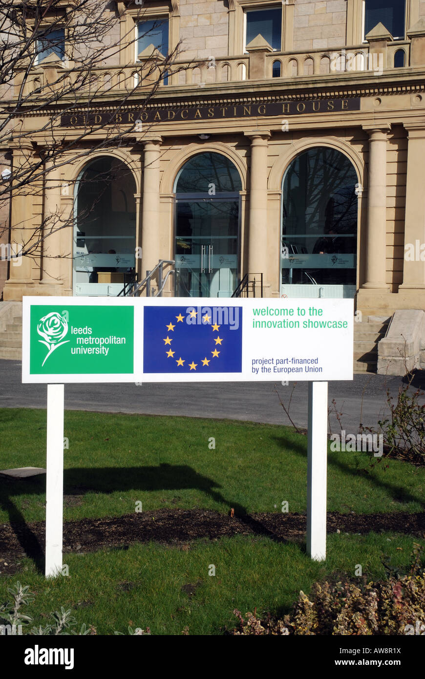BBC Broadcasting House Leeds Stock Photo - Alamy