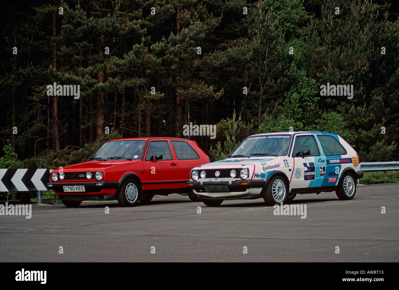 Volkswagen Golf MK2 GTi 1984 to 1992 Stock Photo - Alamy