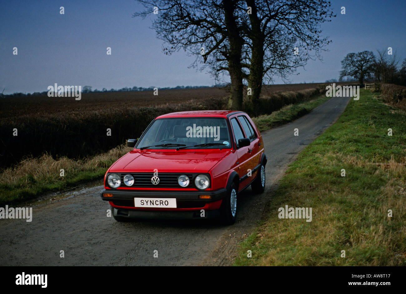 Volkswagen Golf MK2 (Syncro introduced 1988 Stock Photo - Alamy