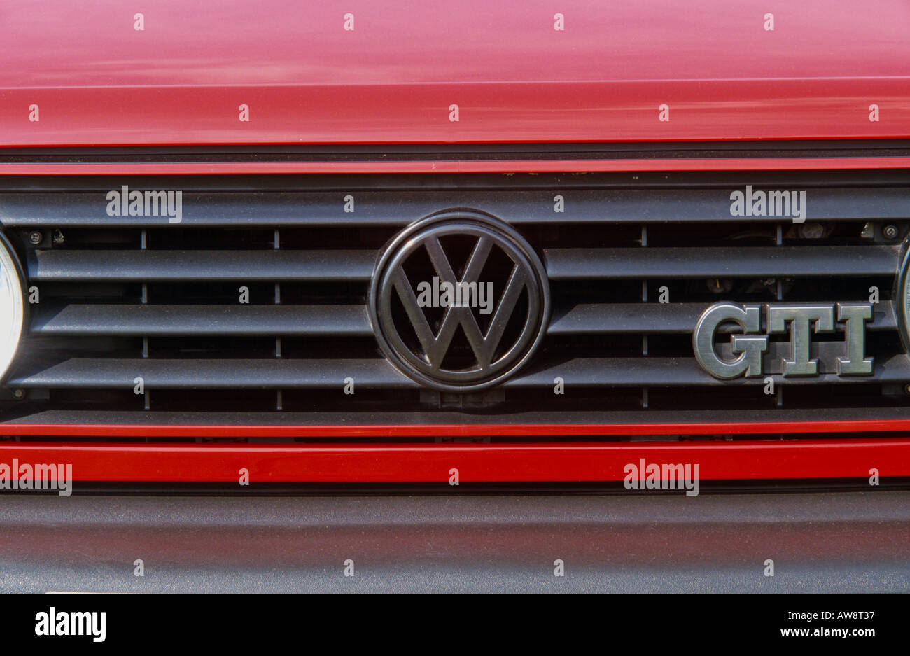 Vw golf gti logo hi-res stock photography and images - Alamy