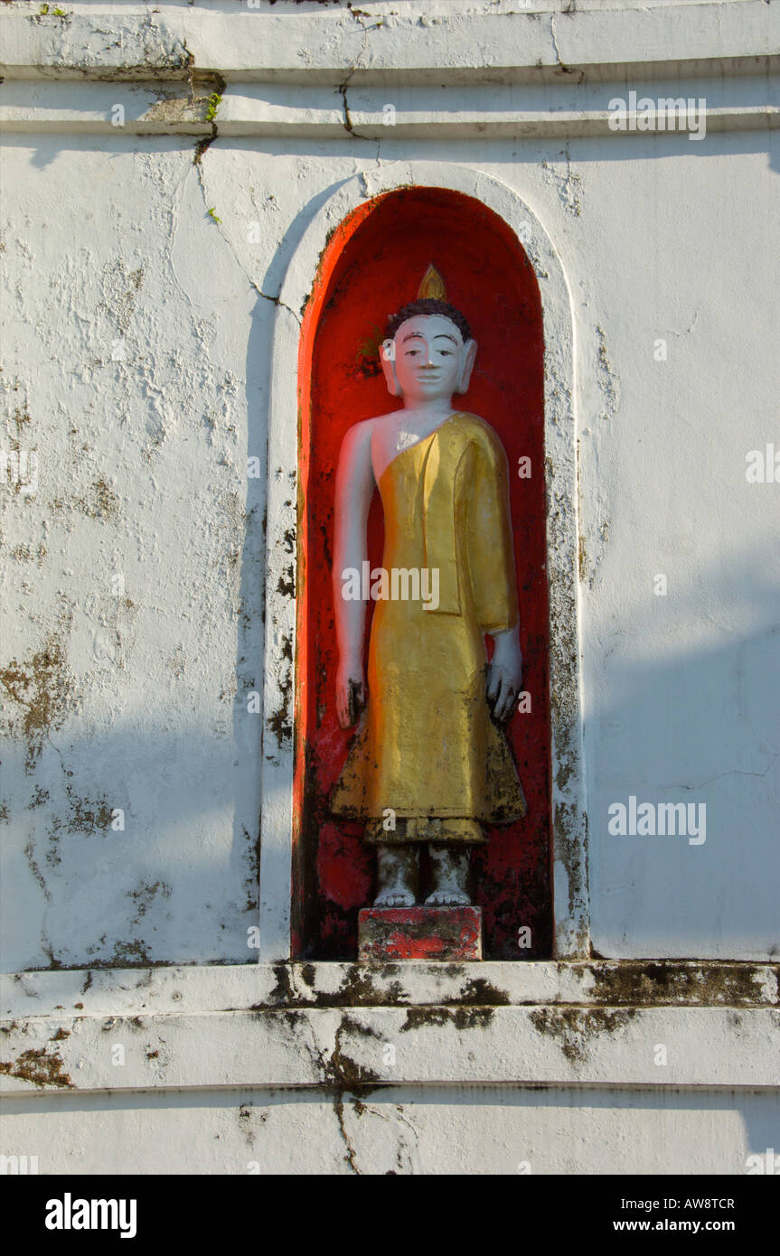 Wat Jet Yot in Chiang Rai Thailand Stock Photo - Alamy