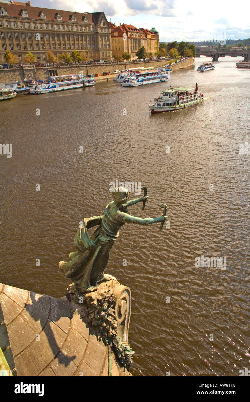 Statue cechuv bridge prague hi-res stock photography and images - Alamy