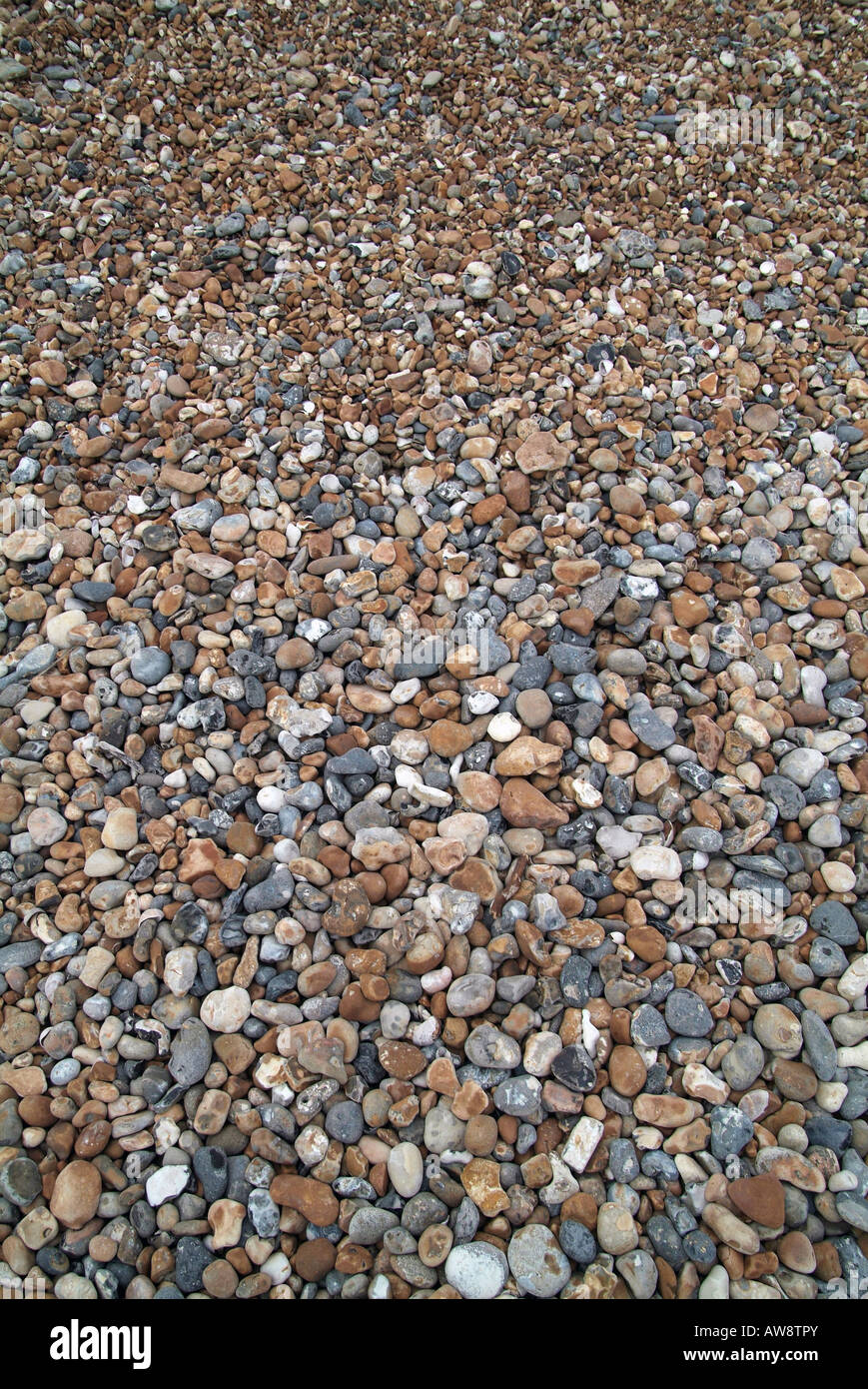 stones pebbles and shingle on brighton and hove city beach, East sussex ...