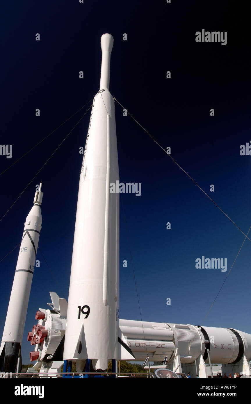 Kennedy Rocket Garden Stock Photo - Alamy