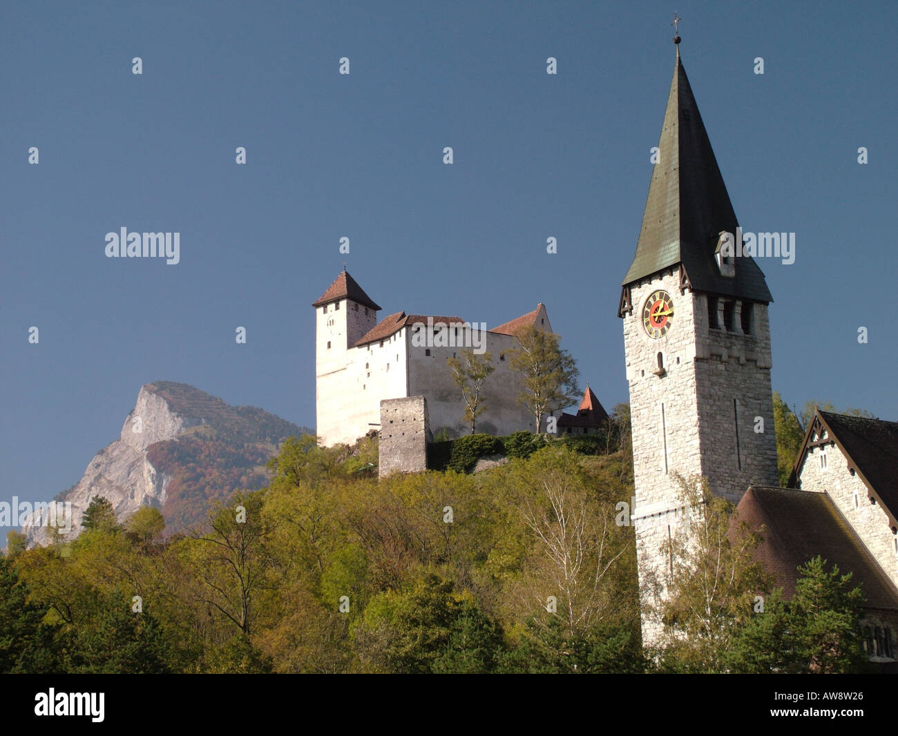 Village of balzers hi-res stock photography and images - Alamy