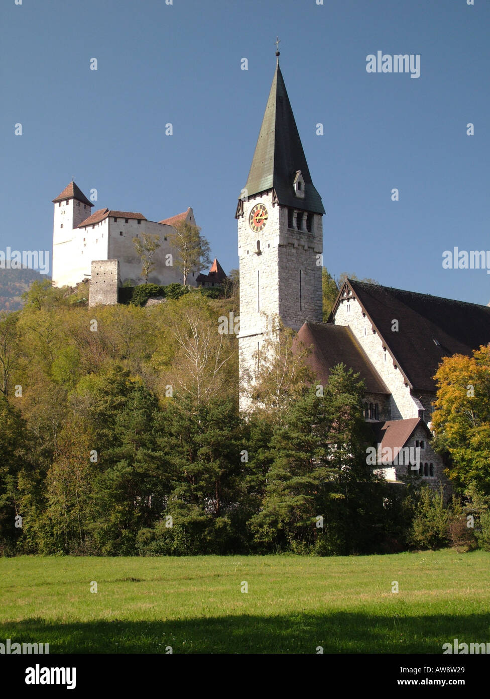 Village of balzers hi-res stock photography and images - Alamy