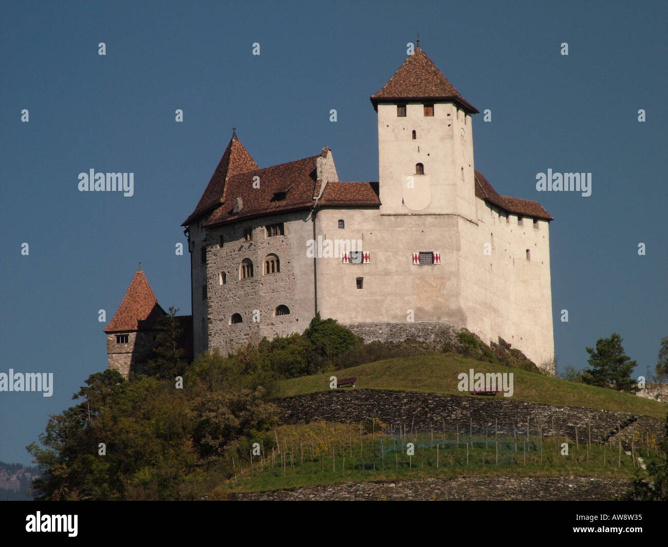 Village of balzers hi-res stock photography and images - Alamy