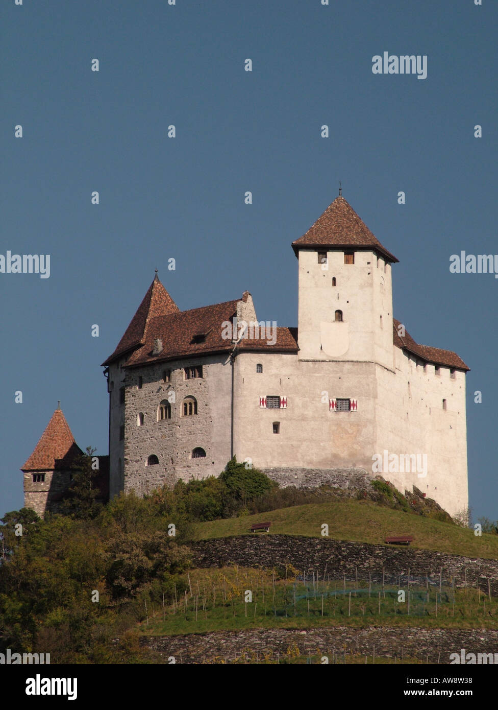Liechtenstein village balzers hi-res stock photography and images - Alamy