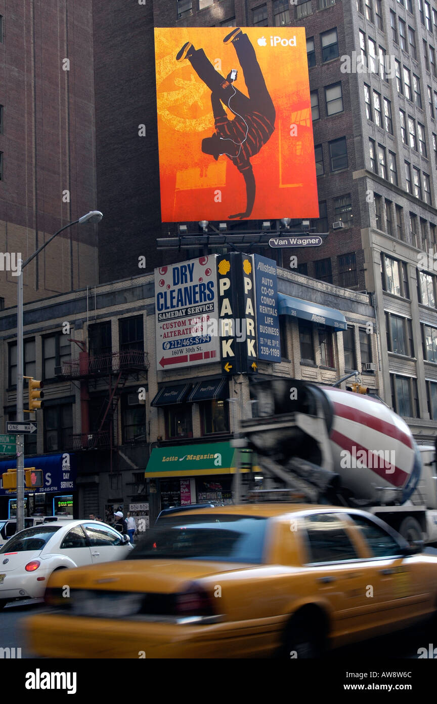 Usa billboard advertising ipod hi-res stock photography and images - Alamy