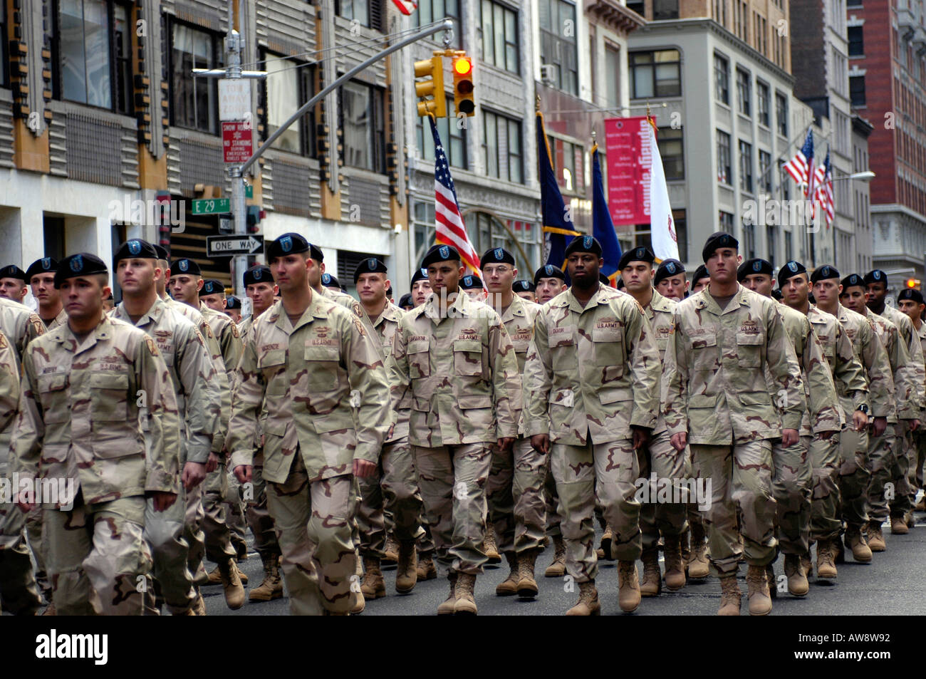 Veterans Day Parade Stock Photo - Alamy