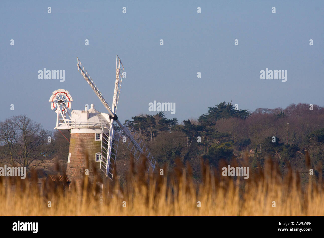 Windmill village cley hi-res stock photography and images - Alamy
