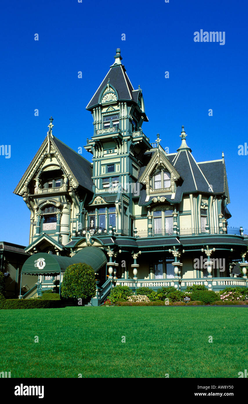 The Carson Mansion Eureka California Stock Photo - Alamy