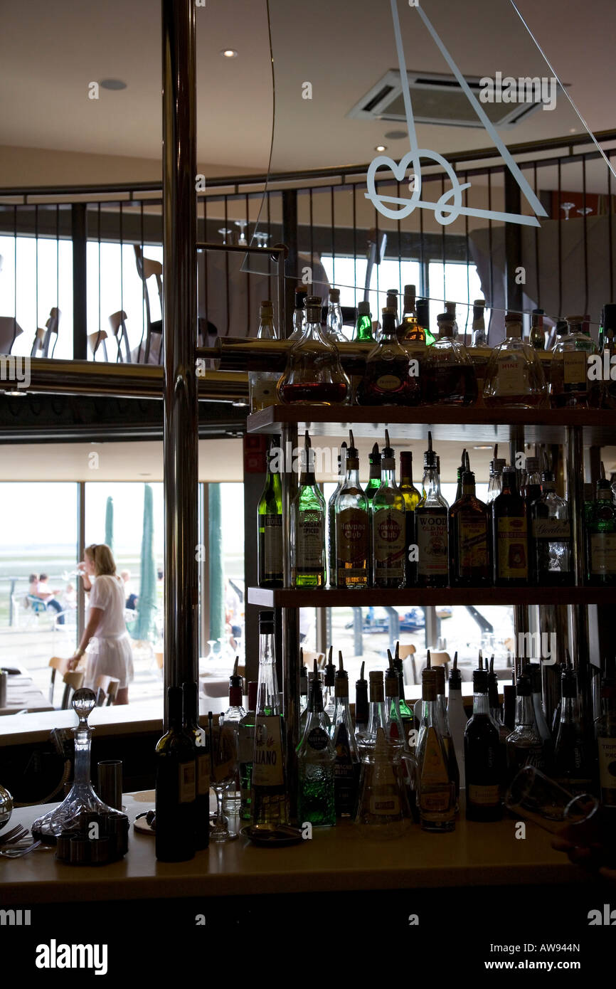 The 'Boatyard' upmarket restaurant overlooking the sea front of the ...