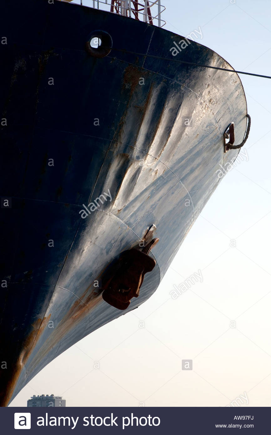 Ship Freighter Bow Vertical Stock Photos & Ship Freighter Bow Vertical ...