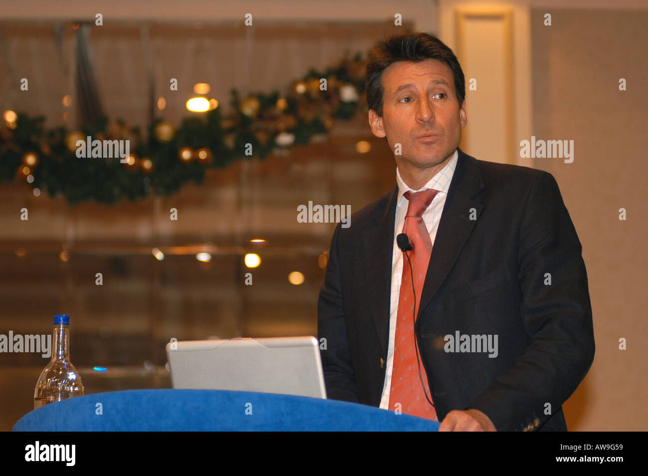 lord sebastian coe seb obe olympic u k speaking speach pointing ...