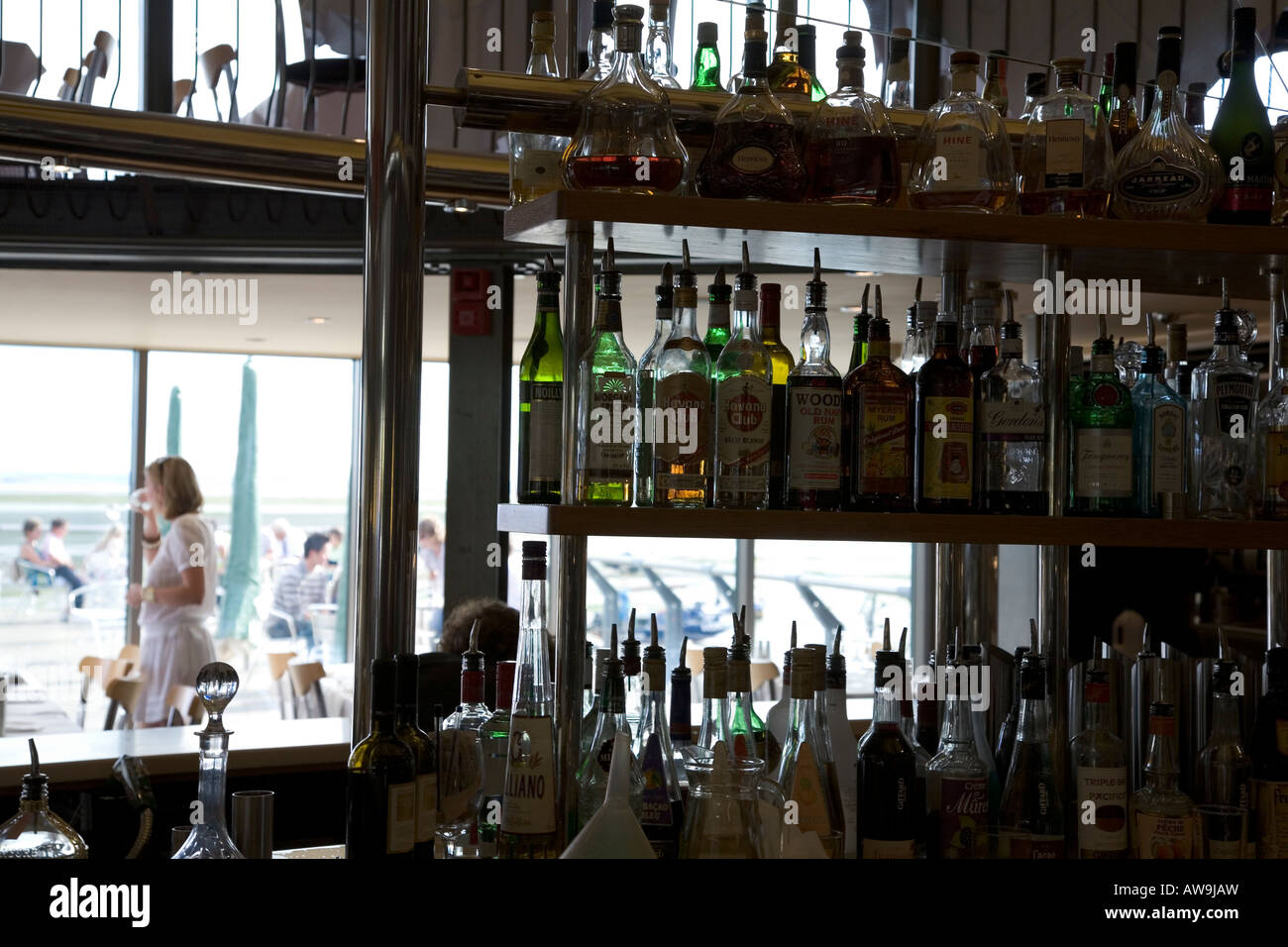 The 'Boatyard' upmarket restaurant overlooking the sea front of the ...