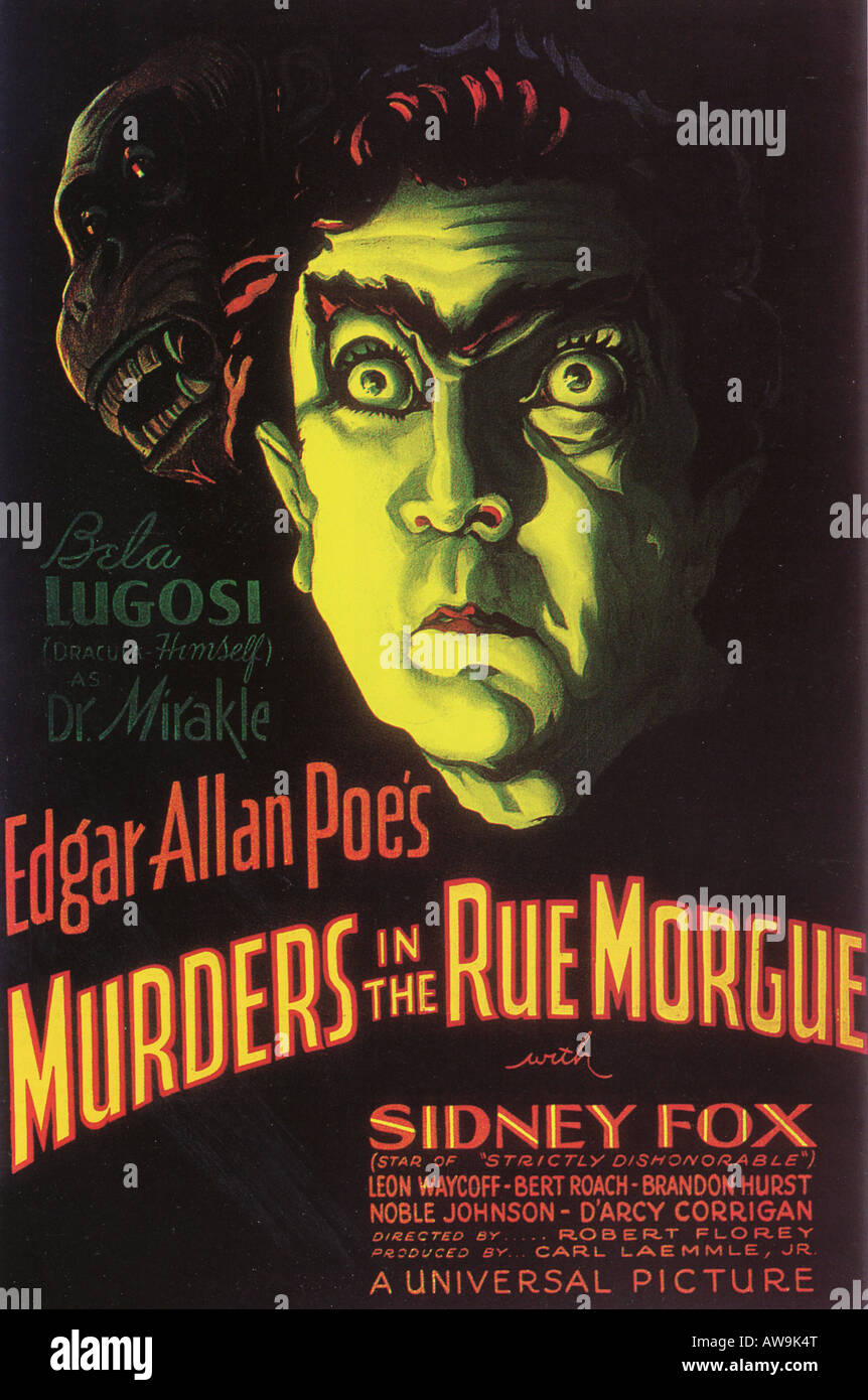 Murder in rue morgue hi-res stock photography and images - Alamy