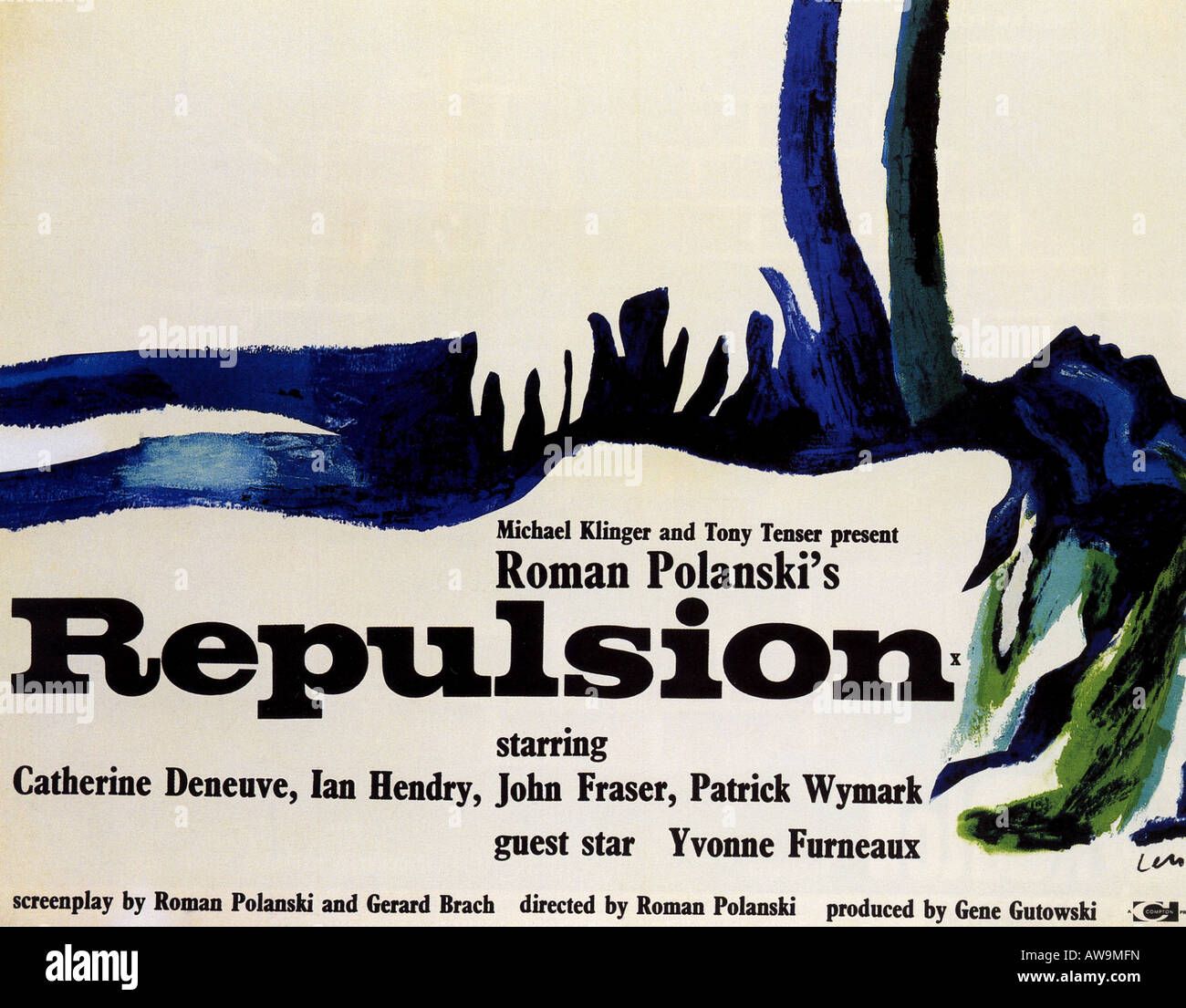Repulsion 1965 poster hi-res stock photography and images - Alamy
