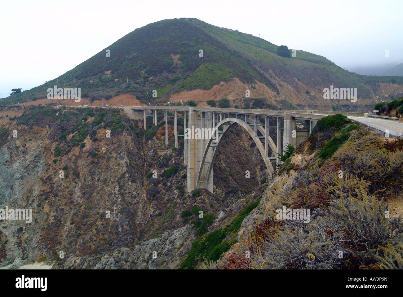 Bixby Creek Arch Bridge Big Sur, California, U.S.A Stock Photo - Alamy