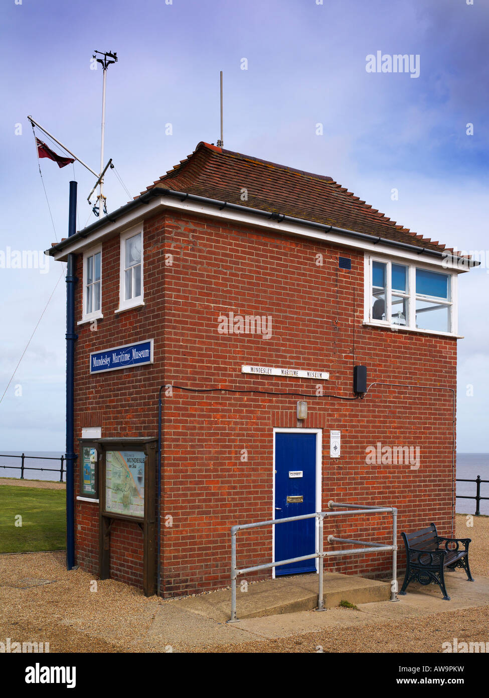Mundesley Maritime Museum Situated in the former Coastguard lookout the ...