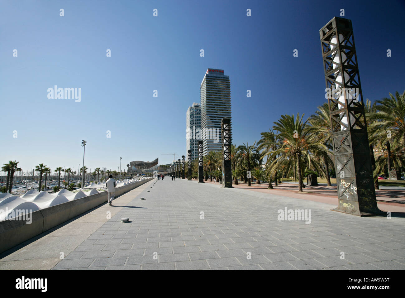 Port olimpic de barcelone hi-res stock photography and images - Alamy