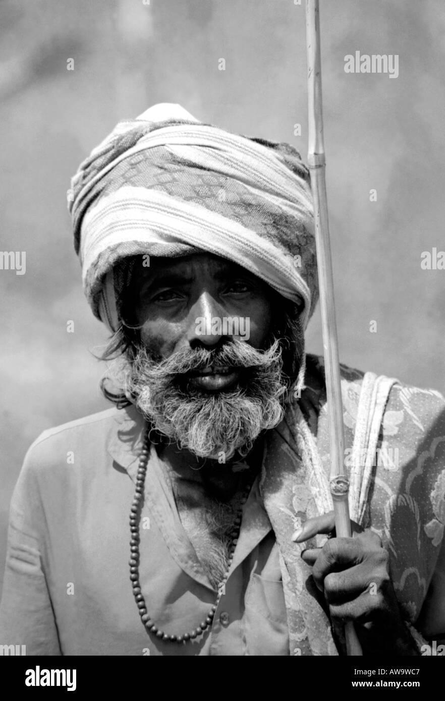 Nepal man Black and White Stock Photos & Images - Alamy