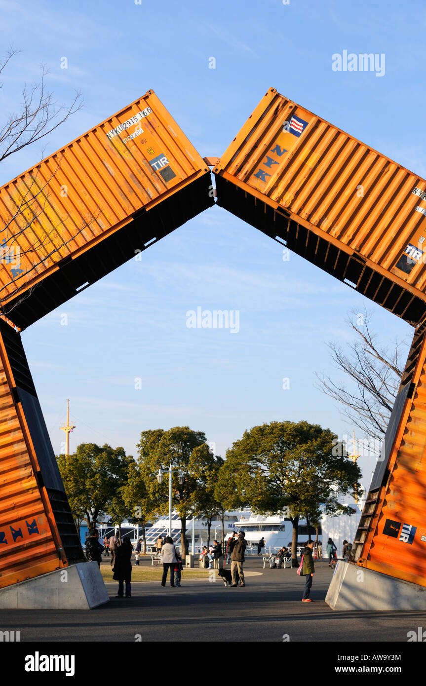 Art shipping container hi-res stock photography and images - Alamy