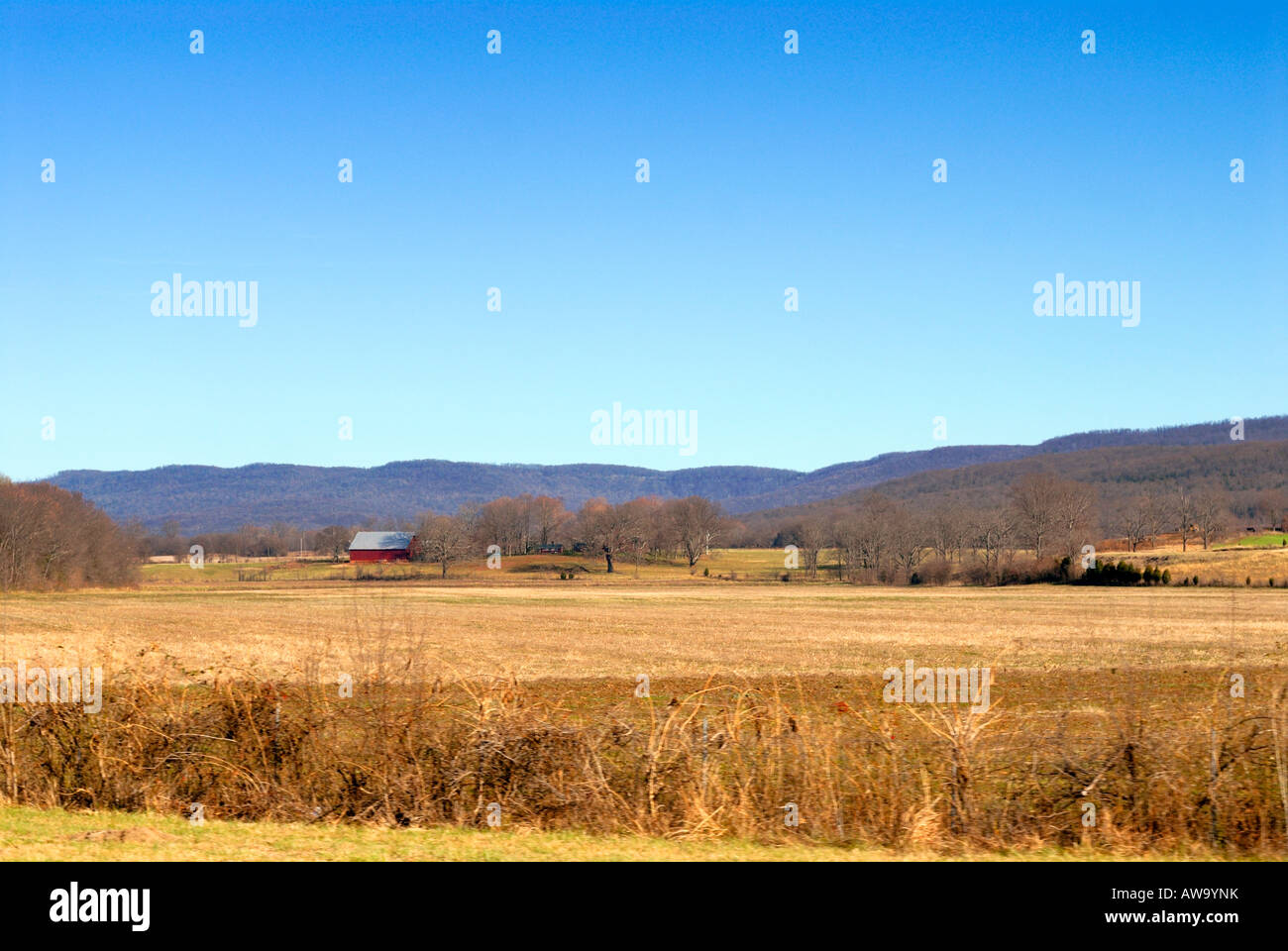 Tennessee landscape winter hi-res stock photography and images - Alamy