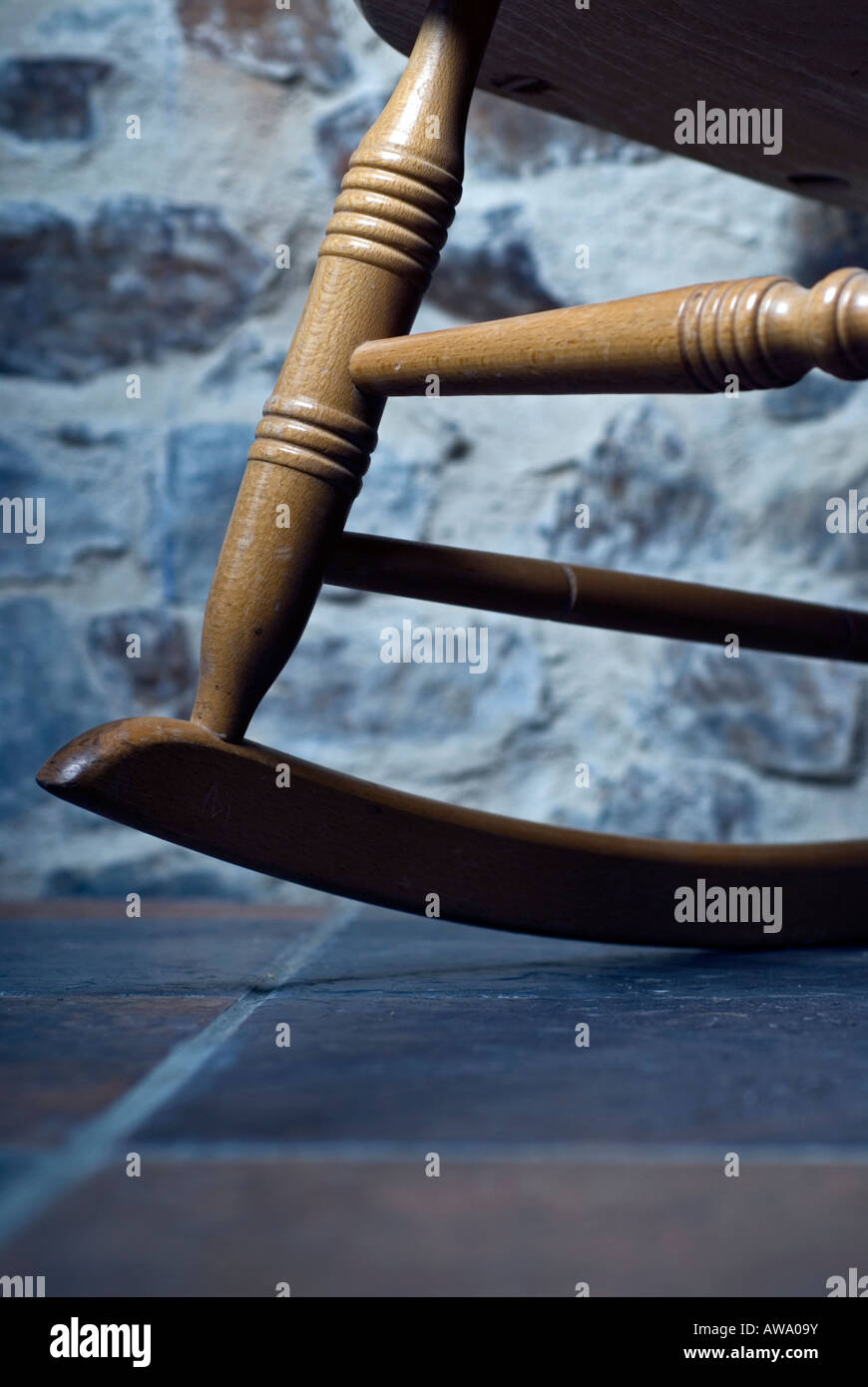 Rocking chair with a rock hi-res stock photography and images - Alamy