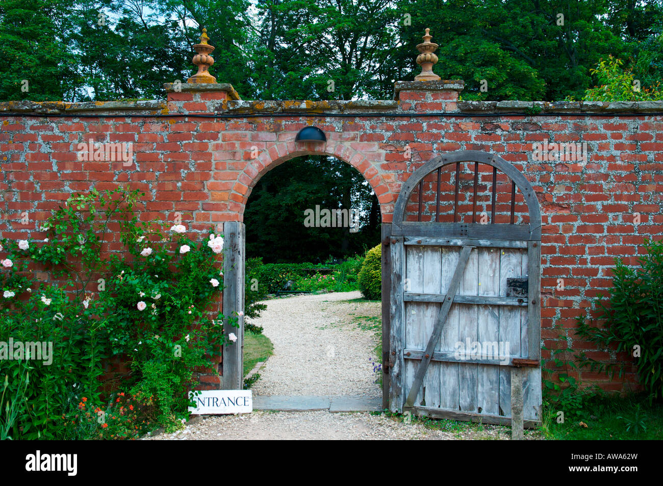 Entrance to Hellens Manor House Much Marcle England Stock Photo - Alamy