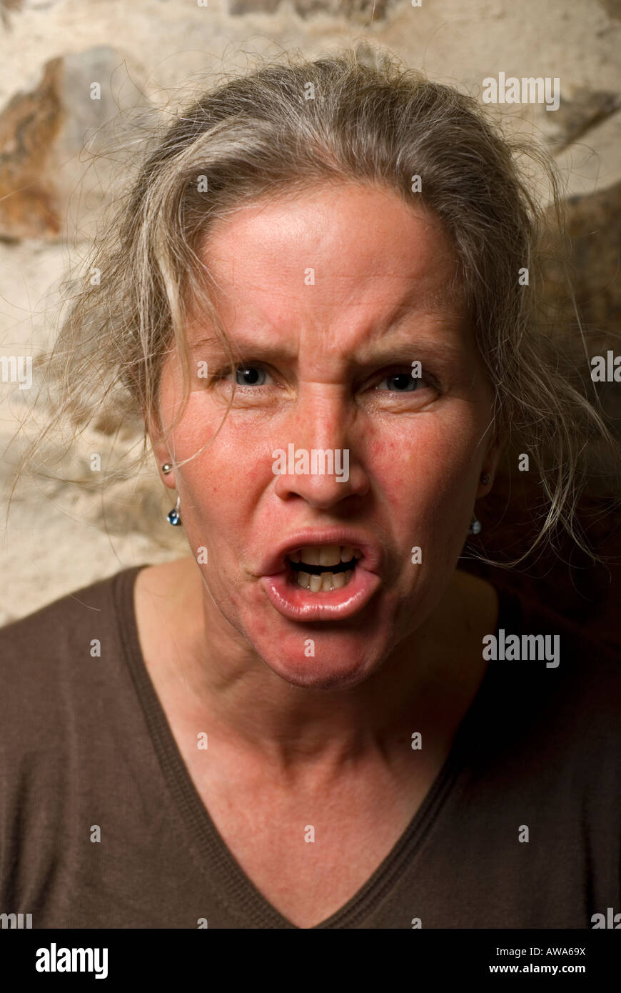 Scrunched up face hi-res stock photography and images - Alamy