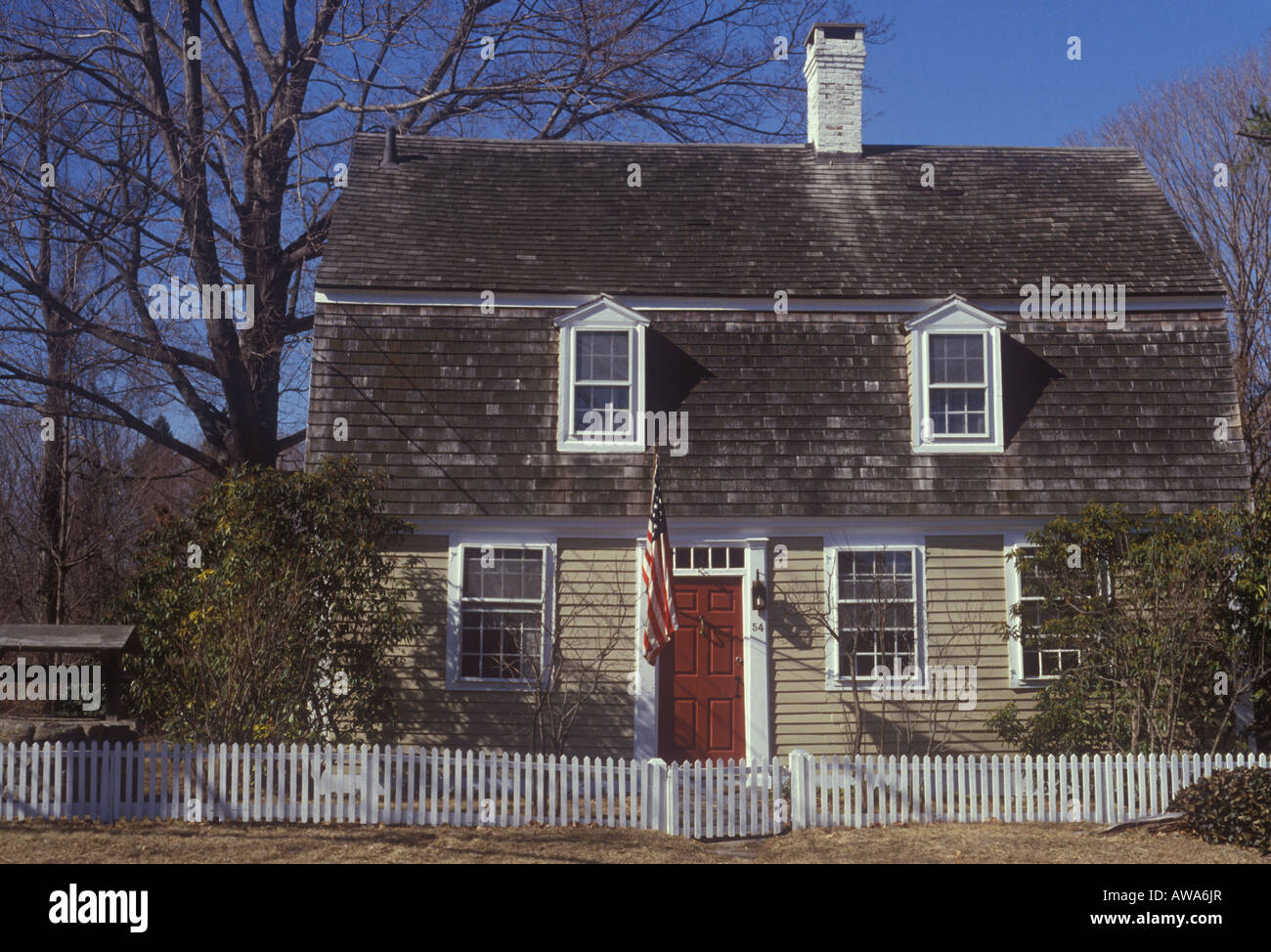 Justin Smith House Old Lyme Connecticut colonial period New England ... Justin Smith House Old Lyme Connecticut colonial period New England ...