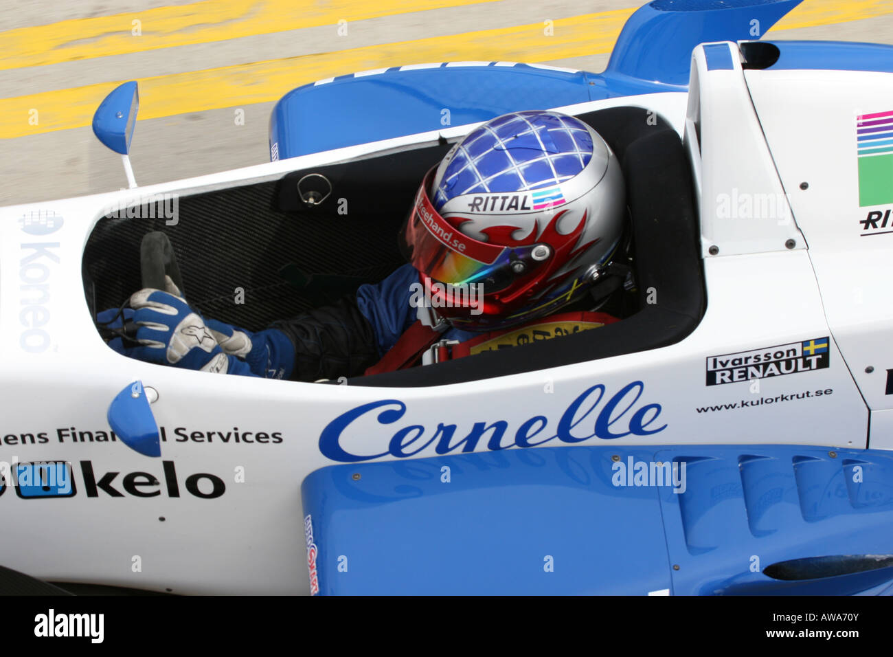 Formula Renault UK race car Stock Photo - Alamy